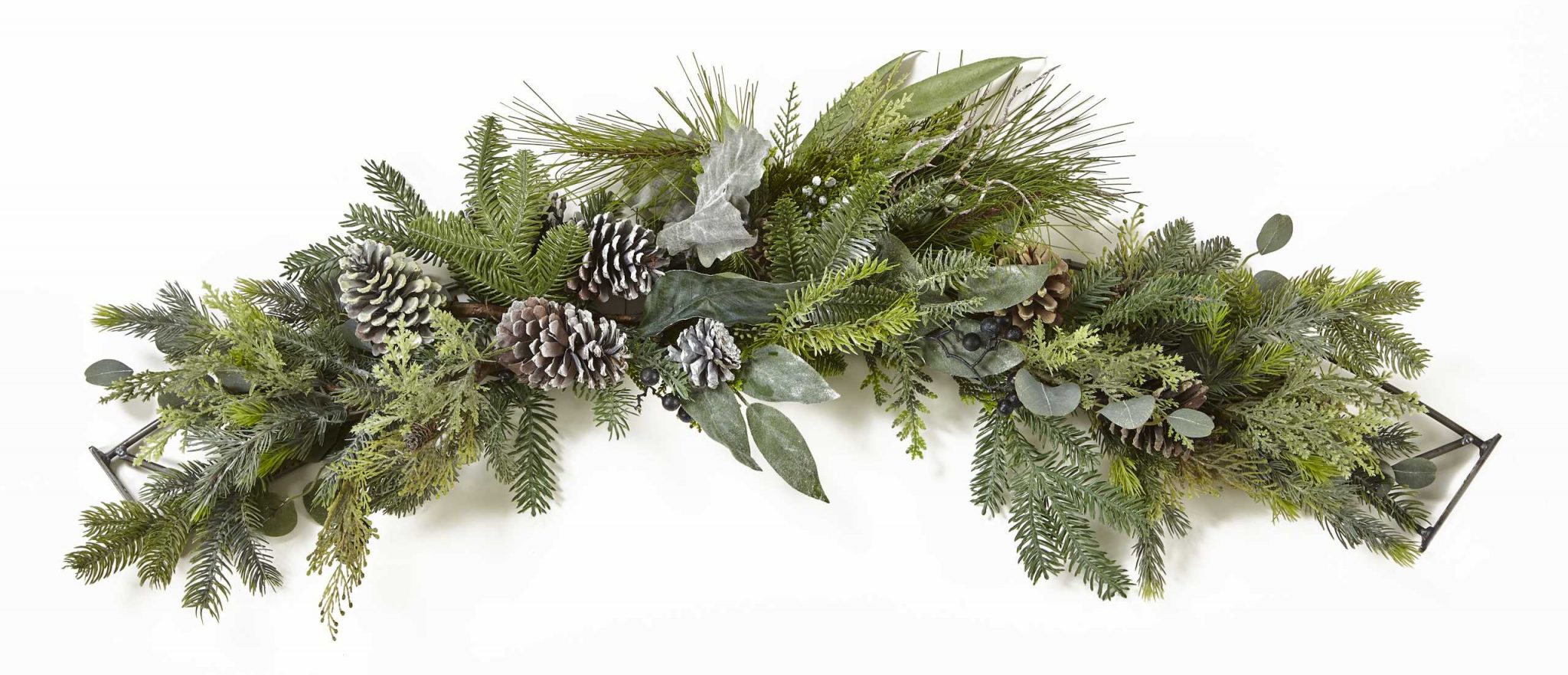 Build-It-Yourself Double-Rail Hand-Tied 48″-96″ Rings – Mitchell Wreath ...